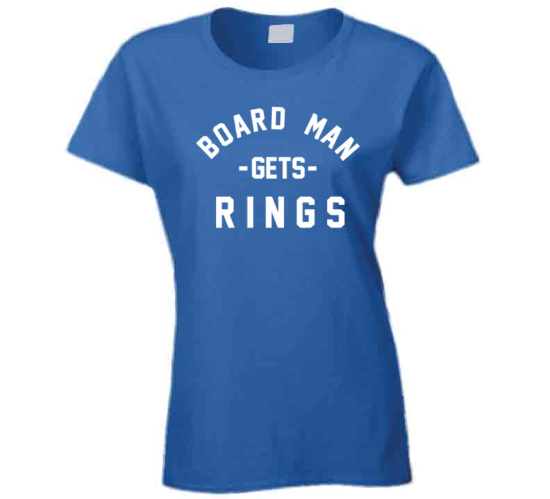 Kawhi Leonard Board Man Gets Rings La Basketball Fan V2 T Shirt ...